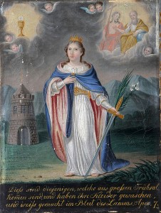 December 4 - Saint Barbara - Nobility and Analogous Traditional Elites