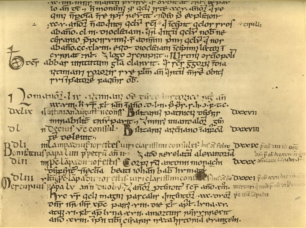 February 9 - Marianus Scotus - Nobility and Analogous Traditional Elites